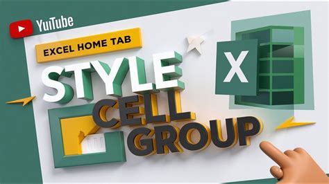Exel Trutorial 4 Excel Home Tab के Style और Cell Group Ka Use Kaise