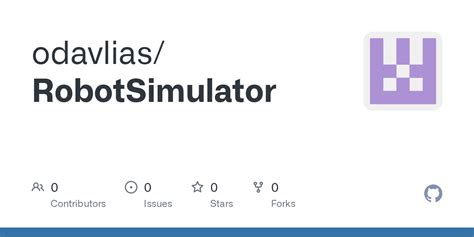 Github Odavlias Robotsimulator