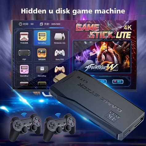 M8 Wireless Tv Game Stick Gamebox Retro Game Console 10000 Games