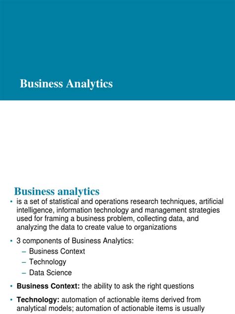 ba topic1 introduction to business analytics pdf pdf world wide web internet and web
