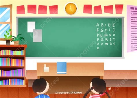 รูปพื้นหลังโรงเรียนห้องเรียนนักเรียนตกแต่ง พื้นหลัง โรงเรียน ห้อง