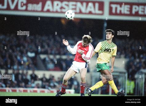Arsenal V Norwich City League Match At Highbury Saturday 4th November