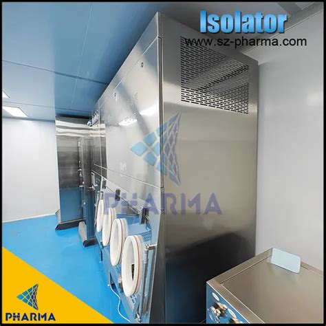 Laboratory Cleanroom Aseptic Negative Pressure Vhp Isolator Testing