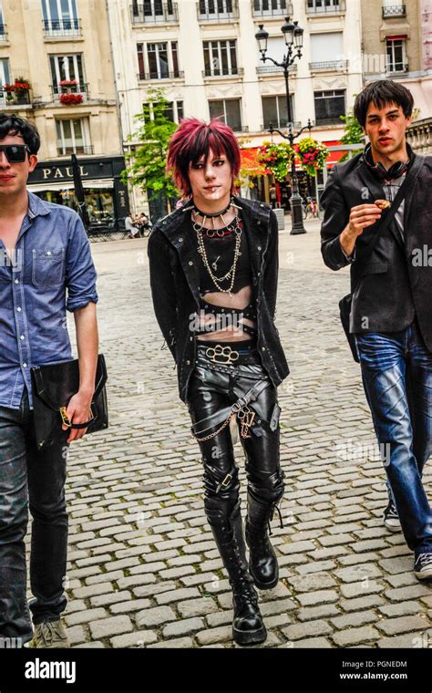 Punk Rock Style Boy