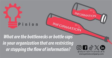 Communication Bottlenecks And Bottle Caps