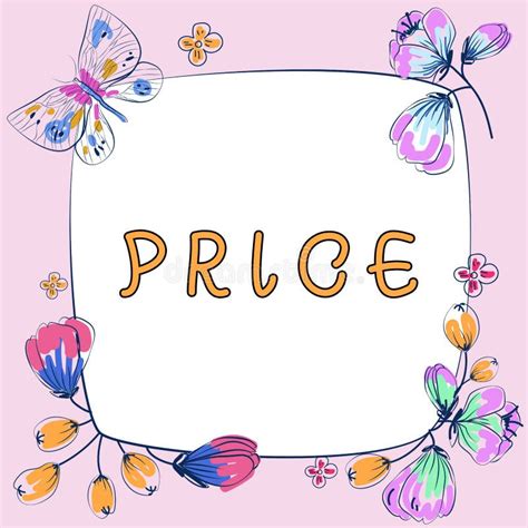 Handwriting Text Price Business Showcase Sum Of Values That Customer Gives Up To Gain The