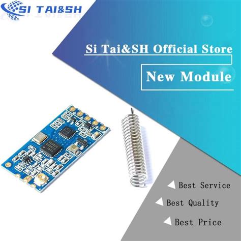 433Mhz HC 12 SI4463 Wireless Serial Port Module 1000m Replace Bluetooth