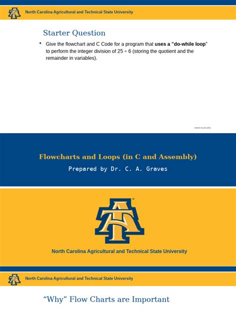 13 Flowcharts And Loops In C And Assembly Pdf Control Flow