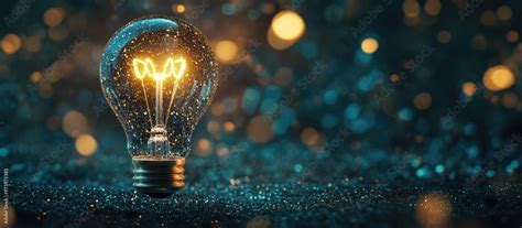 Light Bulb Representing Ideas And Solutions Concepts Of Problem Solving Skills Creativity