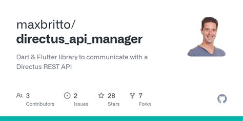 Github Maxbrittodirectusapimanager Dart Library To Communicate With A Directus Rest Api