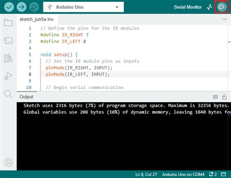 Lesson 6 Exploring The Obstacle Avoidance Module — Sunfounder Galaxyrvr Kit For Arduino 1 0