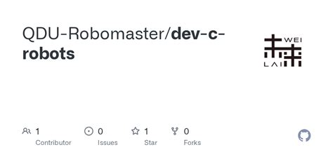 Github Qdu Robomasterdev C Robots