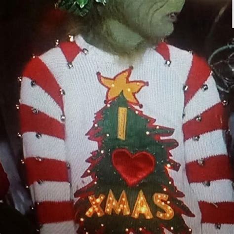 The Grinchs Sweater Grinch Christmas Sweater Christmas Cartoons