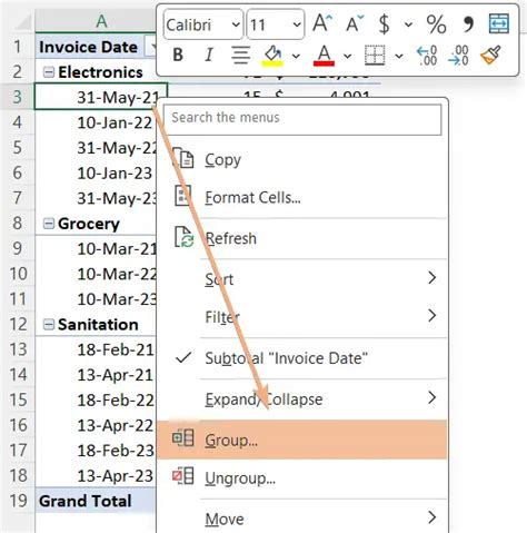 How To Group Dates By Month And Year In Excel Pivot Table Excelgraduate