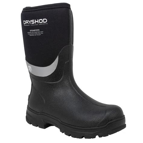 Dryshod Steadyeti Mid Blackgrey Boots Syt Mm Bk M For Sale Eurooptic