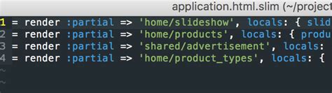 Slim Lang Rails Often Print Html Tags As Text Stack Overflow