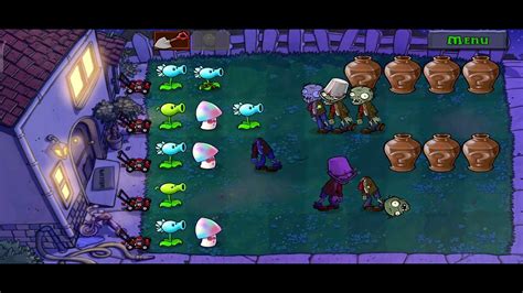 играю в игру Растения против Зомби Youtube