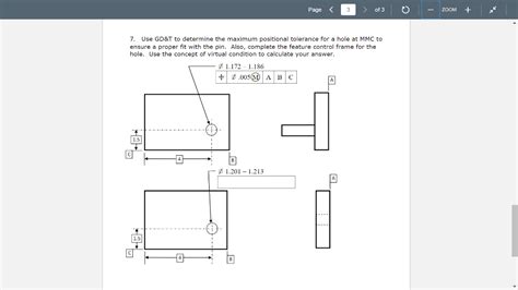 Solved 7 Use Gd Andt To Determine The Maximum Positional