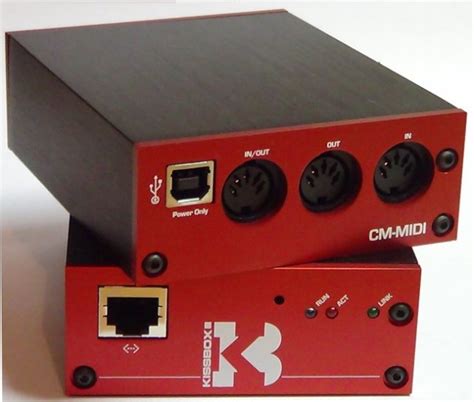 CM MIDI A MIDI Transceiver For RTP MIDI Networks Synthtopia