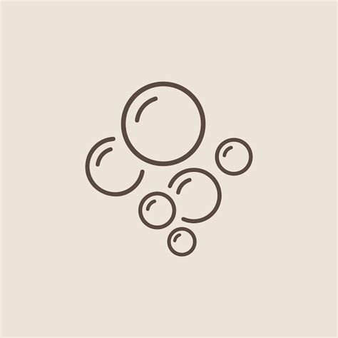 Premium Vector Bubbles Thin Vector Image Design