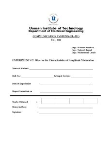 Am Modulation