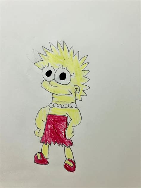 Lisa Simpson Drawing By Thesimpsonsgirl On Deviantart