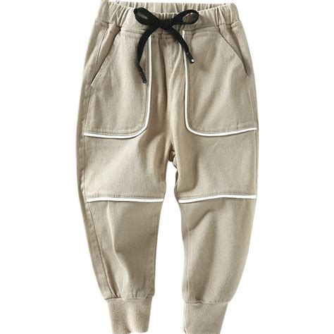 Штаны шаровары для мальчиков штаны с эластичным поясом для мальчиков на весну осень детские