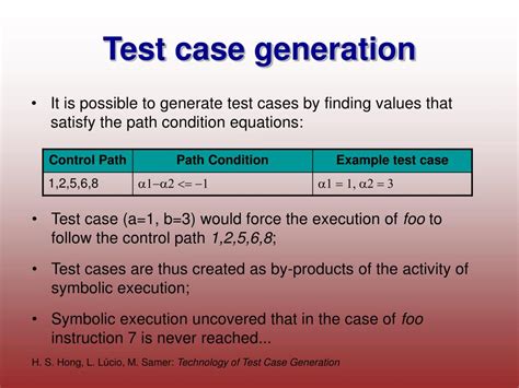 Ppt Technology Of Test Case Generation Powerpoint Presentation Free Download Id 4332252