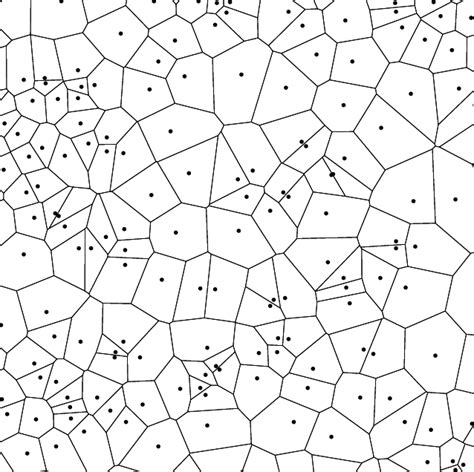 Figure 1 From Percolation Thresholds On Two Dimensional Voronoi Networks And Delaunay