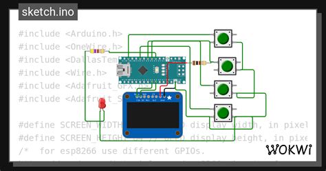 Ssd1306 Wokwi Esp32 Stm32 Arduino Simulator