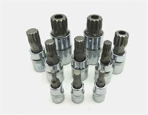 12 Point Spline Bit Set