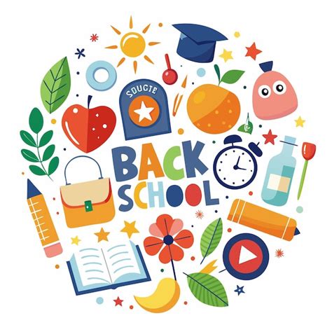 Back To School Back Ground Premium Ai Generated Vector