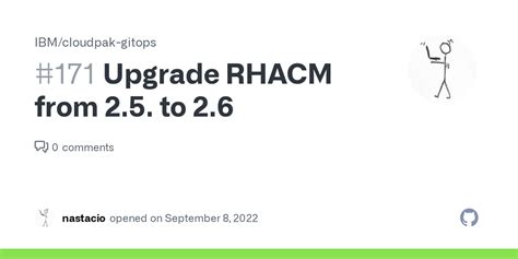 Upgrade RHACM From 2 5 To 2 6 Issue 171 IBM Cloudpak Gitops GitHub