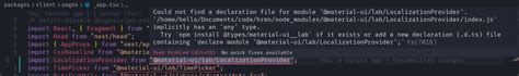 Lab Typescript Types Missing Issue Mui Material Ui Github