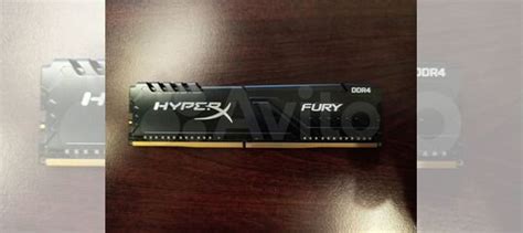 Память Kingston Hyperx Ddr4 3200 4 Gb купить в Москве Электроника Авито