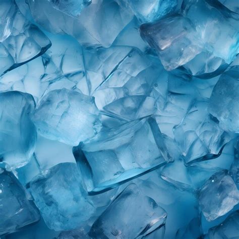 Premium Ai Image Ice Texture
