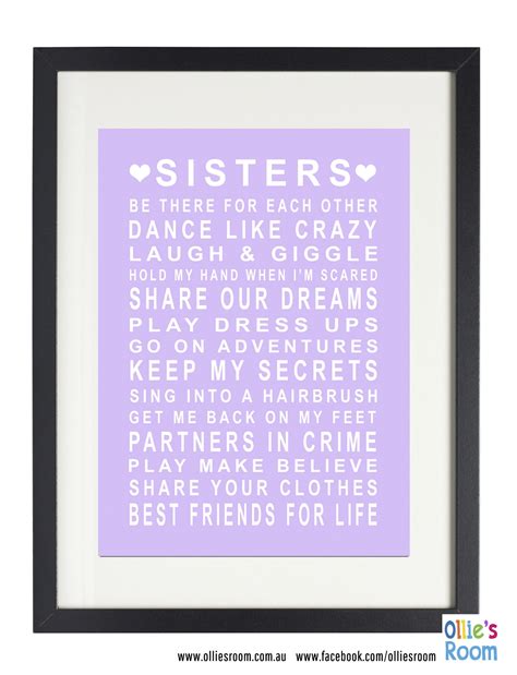 Sisters Poster Print Print Poster