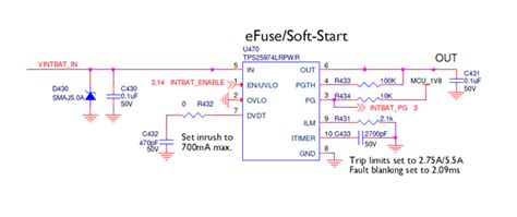 Tps2597 Efuse Trips Early Power Management Forum Power Management