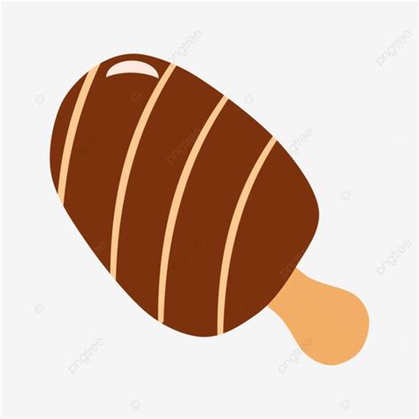 Chocolate Ice Cream Stick Illustration Psd Free Download Ice Cream