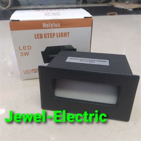 Jual Lampu Tangga Lampu Dinding Tanam Lampu Tanam Tangga W Watt Holylux Putih Di Seller