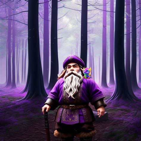 Download Dwarf Forest Fantasy Royalty Free Stock Illustration Image