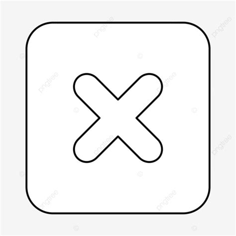 Marks Of Incorrectness X Rejected Disapproved Negative Inaccurate Invalid Negated Vector