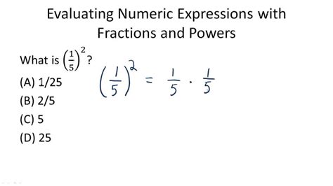 Evaluating Numeric Expressions With Powers Example 3 Video