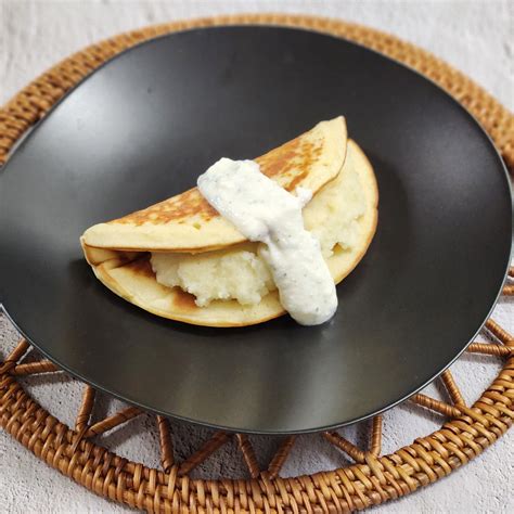 감자 팬케이크 팬케익 크림치즈소스 만들기 아이 간식