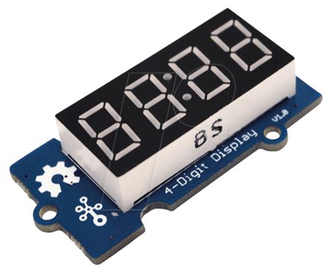 GRV 4NUM DISPLAY Arduino Display Grove 4 Zahlen TM1637 Bei Reichelt