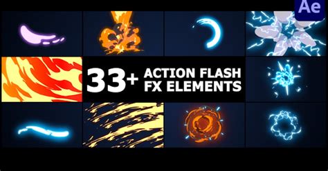 Action Flash Fx Pack After Effects Video Templates Envato Elements