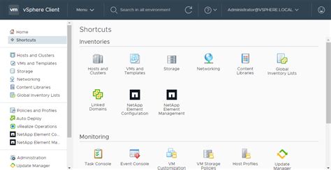 Upgrade The Element Plug In For Vcenter Server