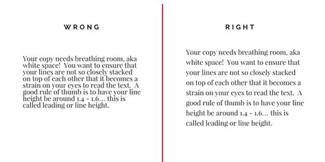 Alignment Typography