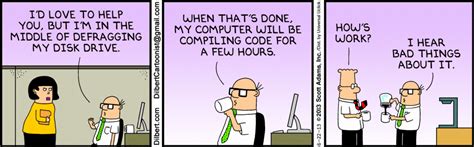 I D Love To Help Dilbert Pc Work Comics Funny Comics