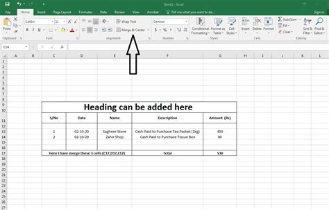 Lesson How To Merge Cells In Excel